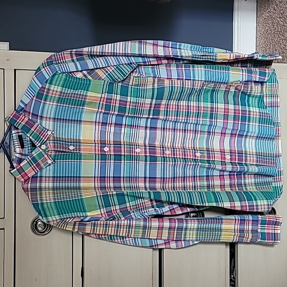 J. Crew | Shirts | Mens Jcrew Summer Plaid Button Down Medium New With Tags Nwt Perfect For ...